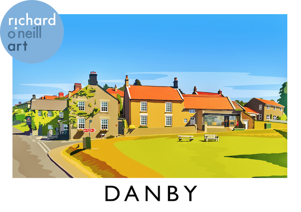 Danby (Village) Art Print – Richard O'Neill Art Shop