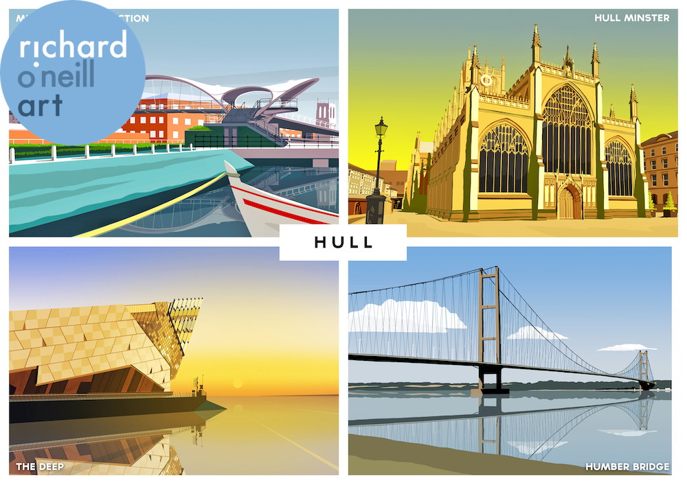 Hull (Montage) Art Print – Richard O'Neill Art Shop