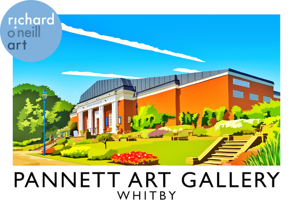 Pannett Art Gallery, Whitby Art Print – Richard O'Neill Art Shop