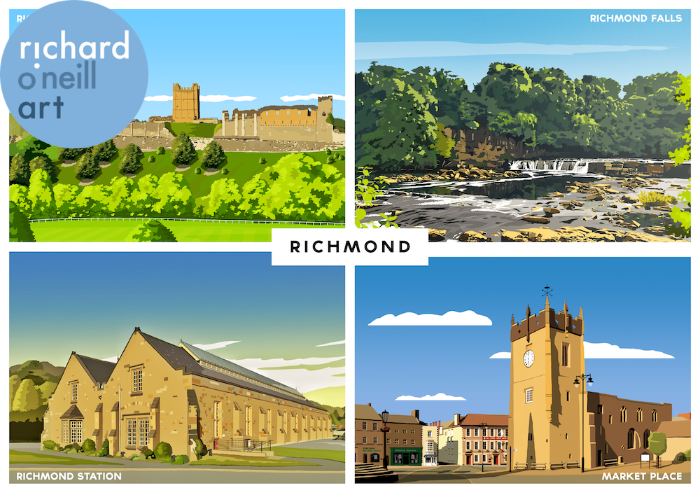 Richmond (Montage) Art Print – Richard O'Neill Art Shop