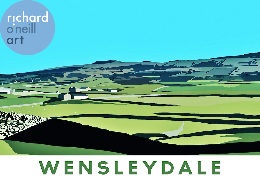 Wensleydale (Remastered) Art Print – Richard O'Neill Art Shop