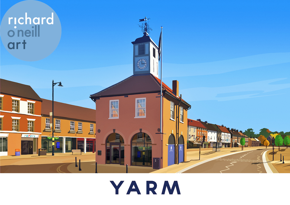 Yarm (2024) Art Print – Richard O'Neill Art Shop