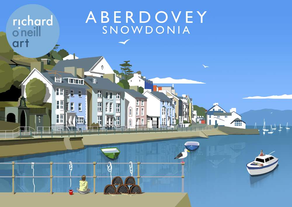 Aberdovey Art Print – Richard O'Neill Art Shop
