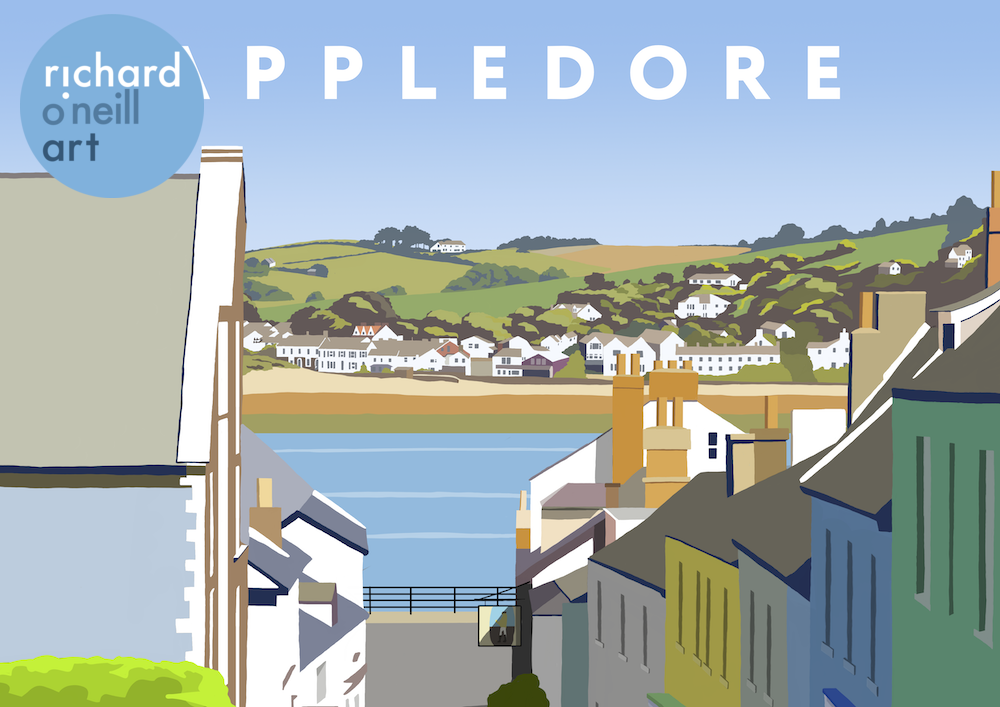 Appledore Art Print – Richard O'Neill Art Shop