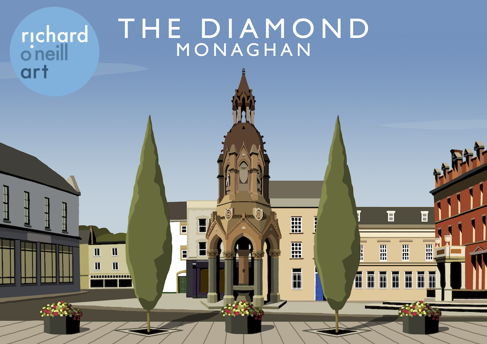 Diamond Monaghan Art Print – Richard O'Neill Art Shop