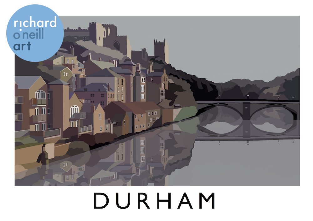 Durham Art Print – Richard O'Neill Art Shop