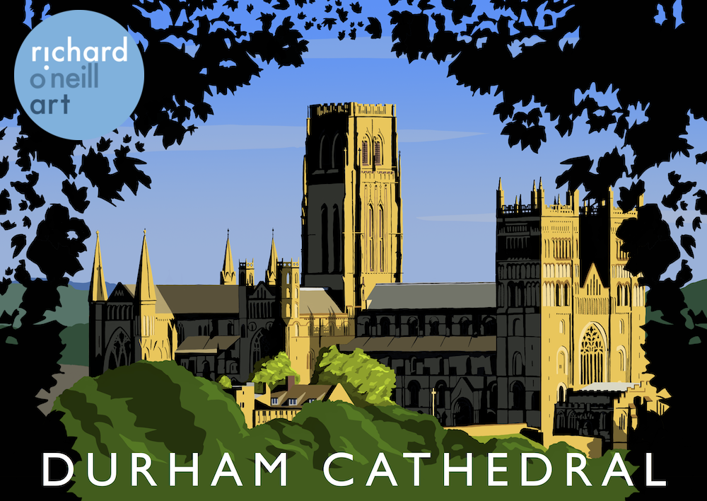Durham Cathedral Art Print – Richard O'Neill Art Shop