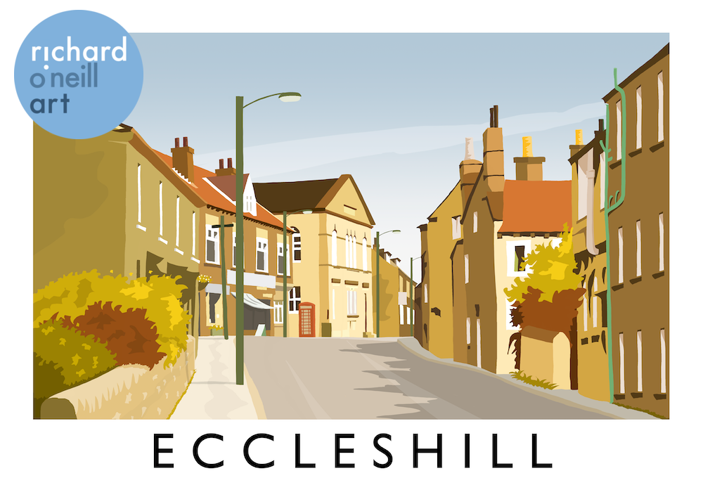 Eccleshill Art Print – Richard O'Neill Art Shop