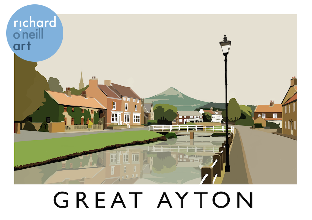 Great Ayton Art Print – Richard O'Neill Art Shop
