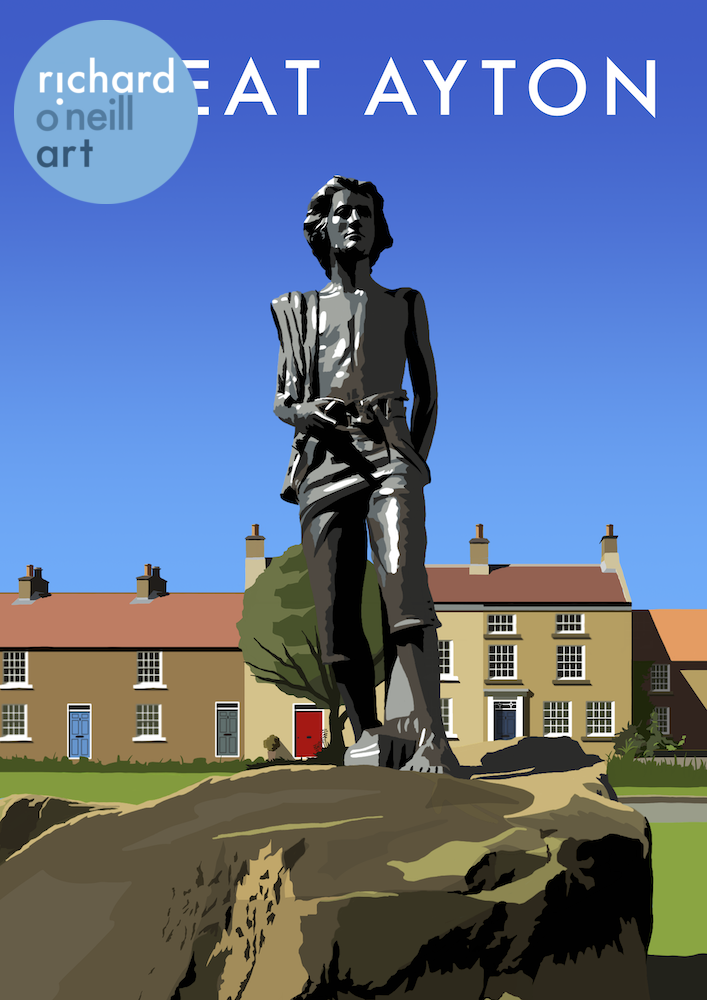 Great Ayton Art Print – Richard O'Neill Art Shop