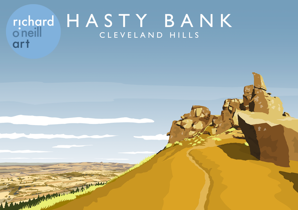 Hasty Bank Art Print – Richard O'Neill Art Shop