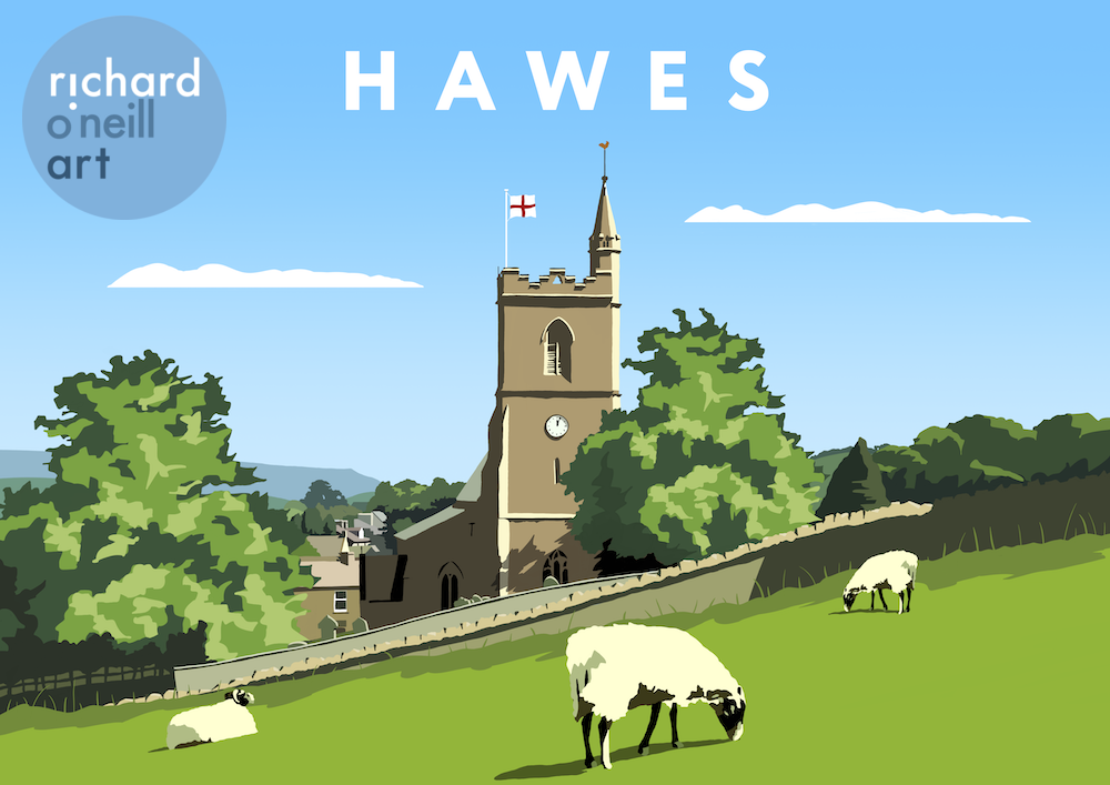 Hawes Art Print – Richard O'Neill Art Shop