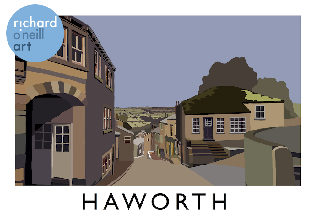 Haworth Art Print – Richard O'Neill Art Shop