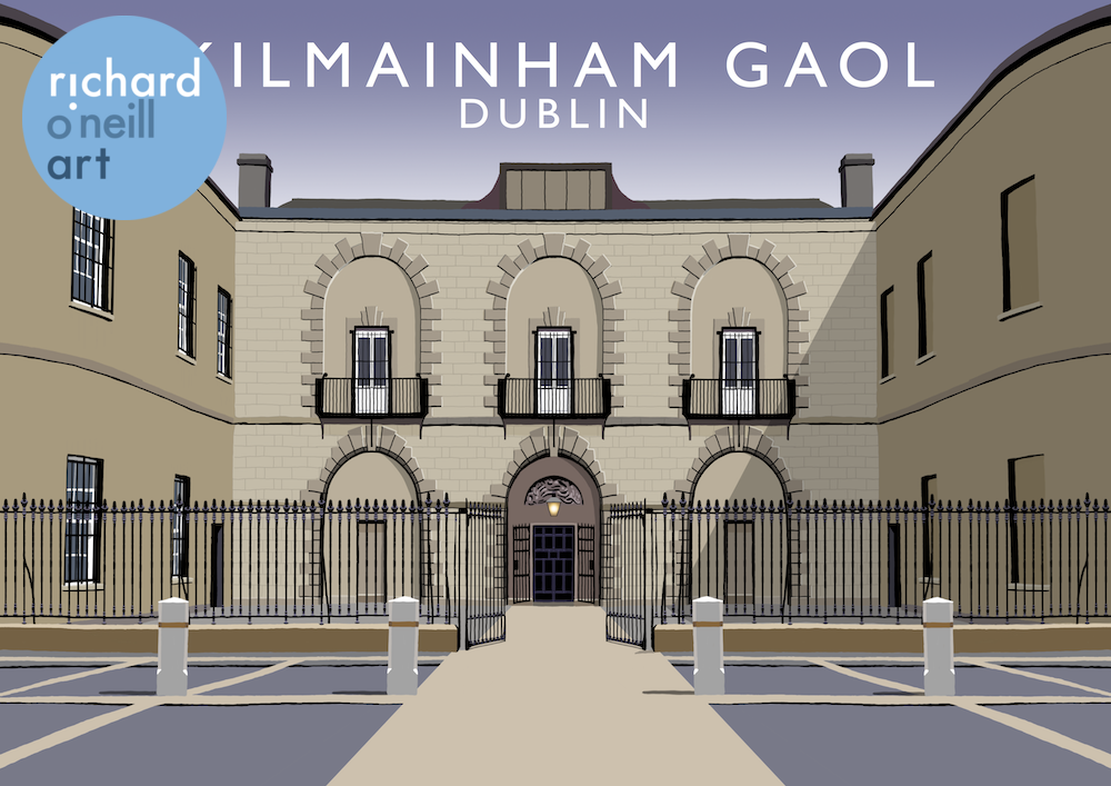 Kilmainham Gaol Art Print – Richard O'Neill Art Shop