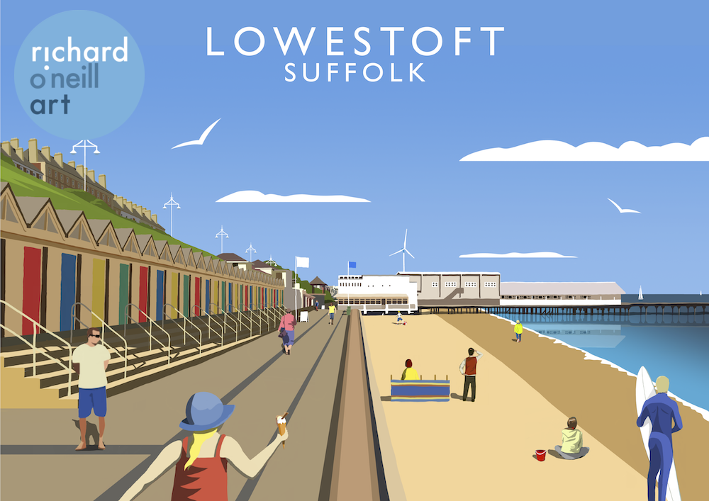 Lowestoft Art Print – Richard O'Neill Art Shop