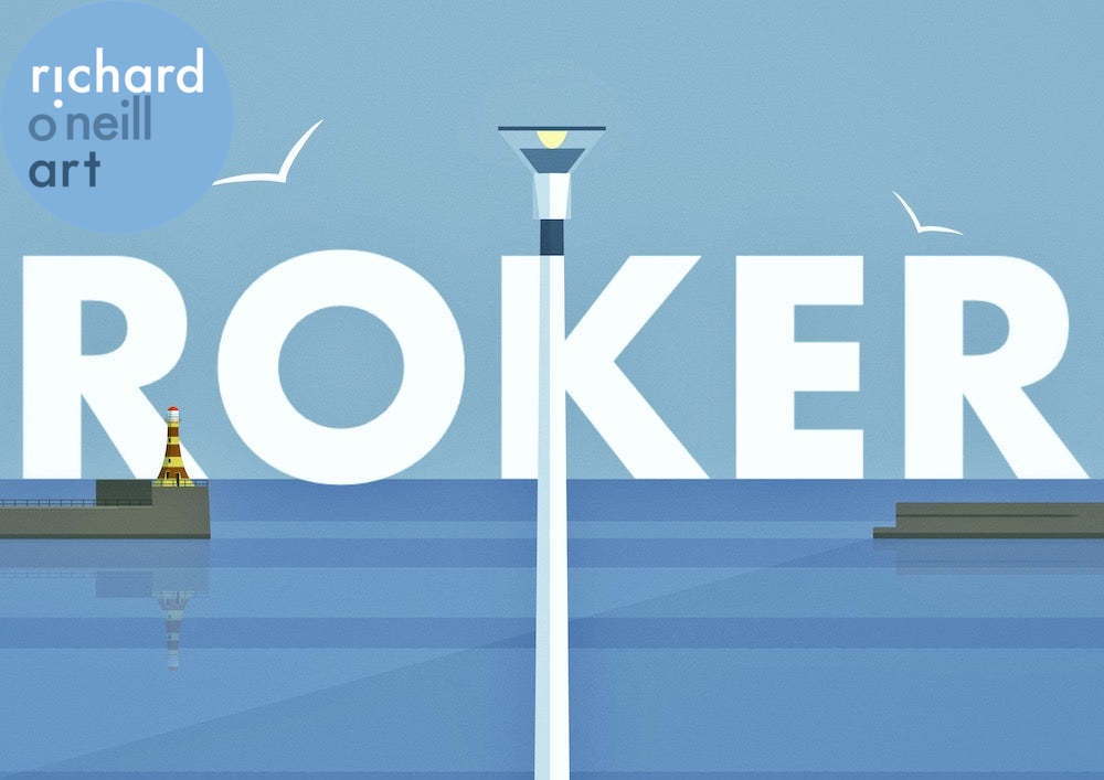 Roker 2 Art Print – Richard O'Neill Art Shop