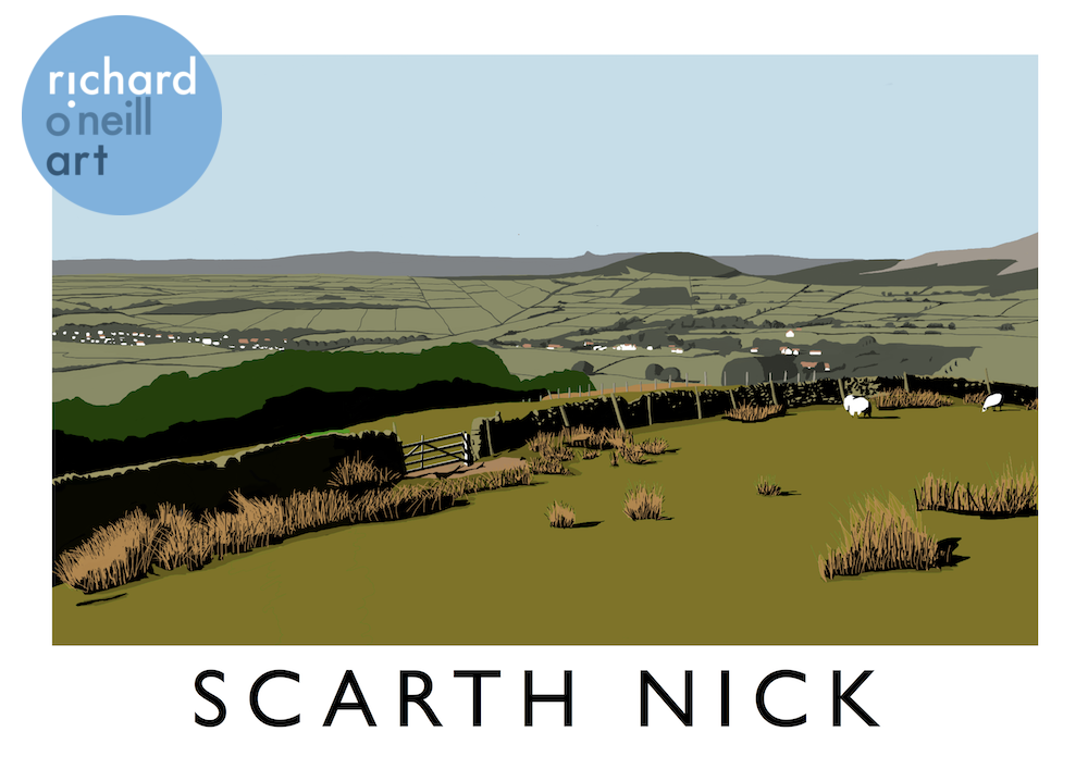 Scarth Nick Art Print – Richard O'Neill Art Shop