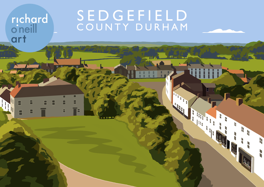 Sedgefield Art Print – Richard O'Neill Art Shop
