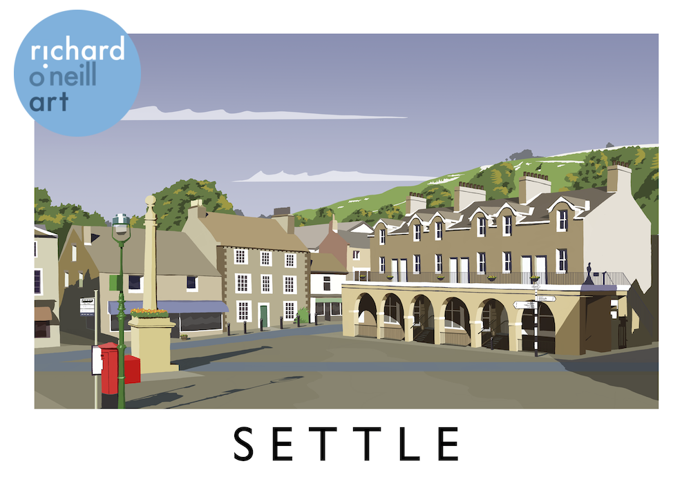 Settle Art Print – Richard O'Neill Art Shop