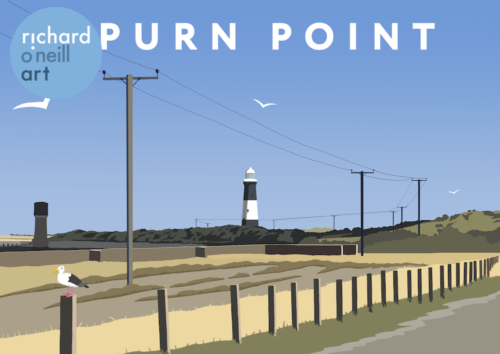 Spurn Point Art Print – Richard O'Neill Art Shop