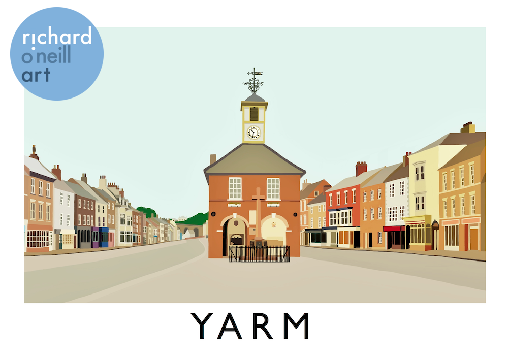 Yarm Art Print – Richard O'Neill Art Shop